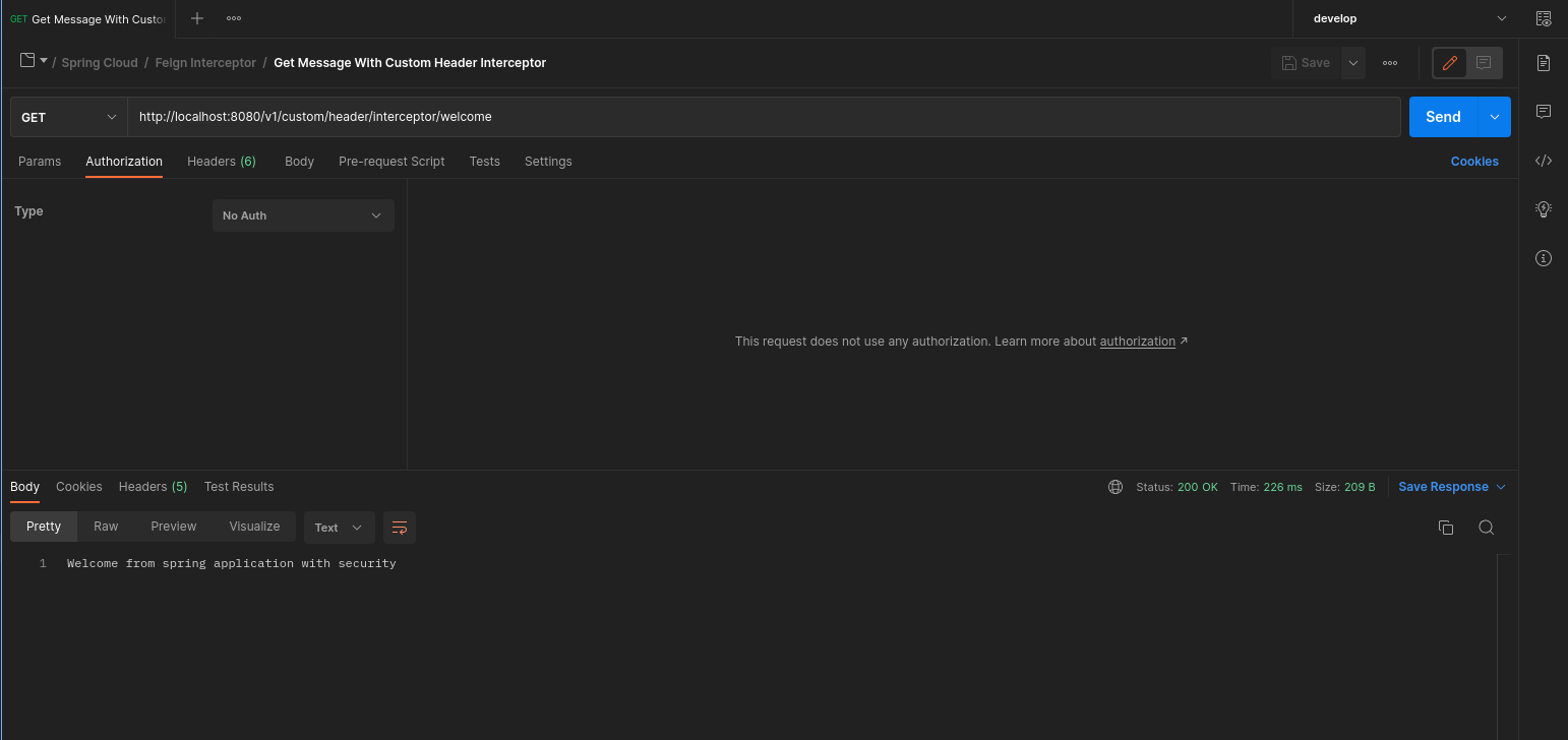 OpenFeign Interceptor - 2D-Garden